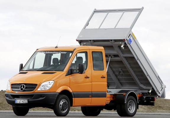 Mercedes-Benz Sprinter Double Cab Dropside (W906) 2006–13 wallpapers