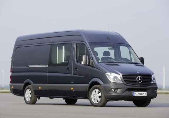 Mercedes-Benz Sprinter LWB High Roof Van (W906) 2013 images