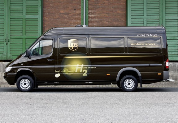 Pictures of Mercedes-Benz Sprinter Fuel Cell Drive System Concept 2004