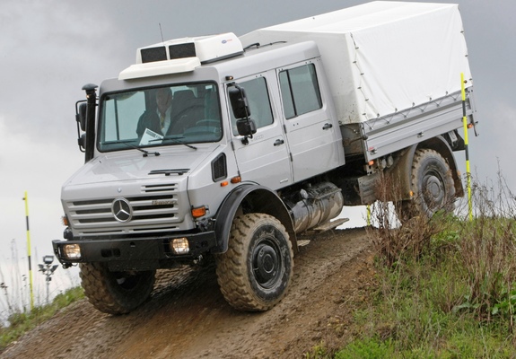 Mercedes-Benz Unimog U4000 Double Cab 2000–13 photos