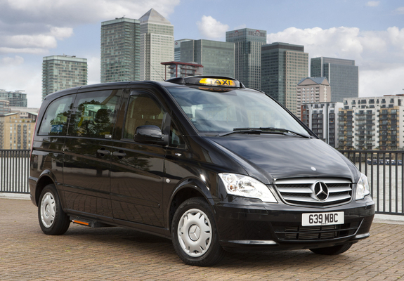 Mercedes-Benz Vito Taxi UK-spec (W639) 2010 wallpapers