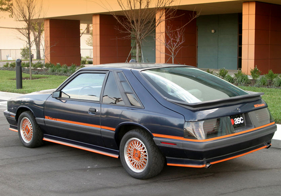 ASC McLaren Mercury Capri Coupe 1984–90 images
