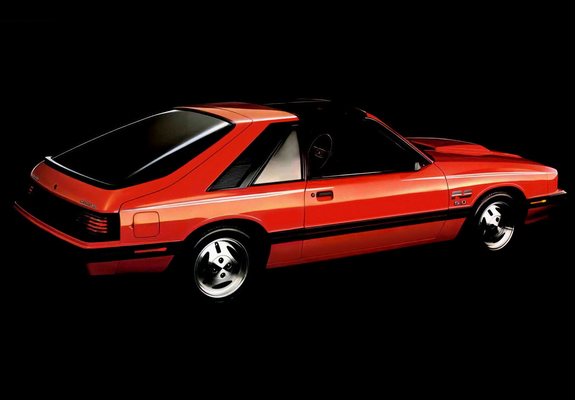 Photos of Mercury Capri RS T-Roof 1982–83