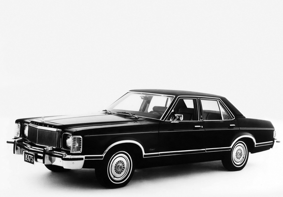 Mercury Monarch Ghia 4-door Sedan 1975 wallpapers