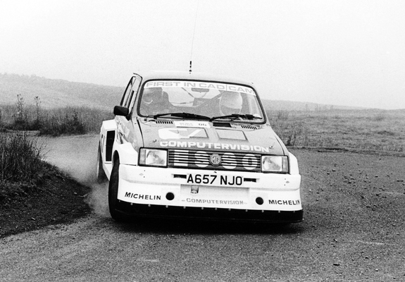 Photos of MG Metro 6R4 Group B Rally Car Prototype 1983