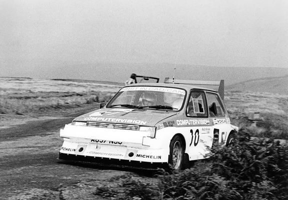 MG Metro 6R4 Group B Rally Car Prototype 1983 wallpapers