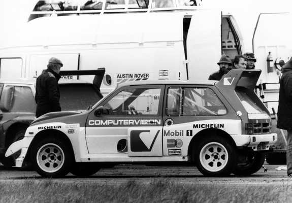MG Metro 6R4 Group B Rally Car 1985–86 pictures