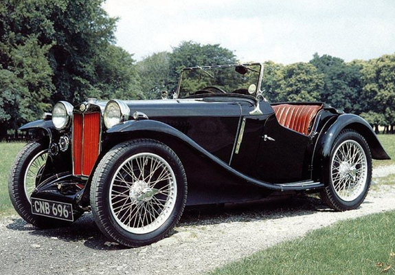 Photos of MG PB Midget 1935–36