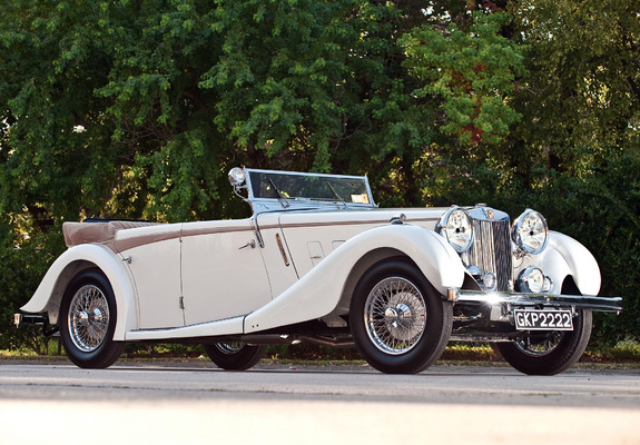 MG SA Tourer 1936–39 photos