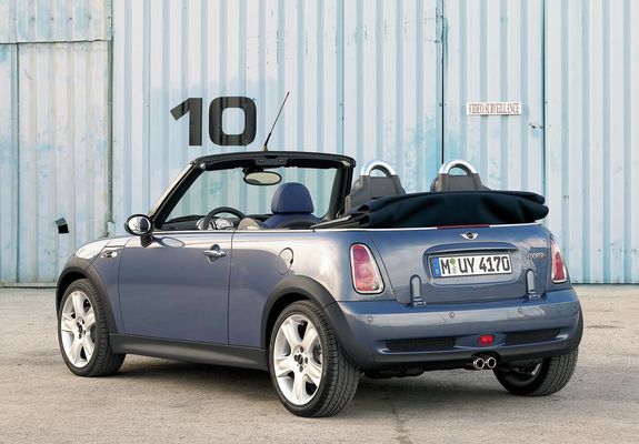 Mini Cooper S Cabrio (R52) 2004–08 wallpapers