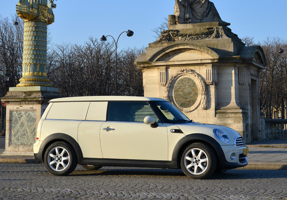 MINI Cooper Clubvan (R55) 2012 wallpapers