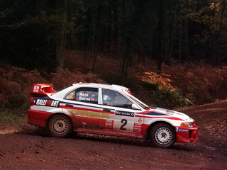 Mitsubishi Carisma GT Evolution V Gr.A WRC 1998 wallpapers