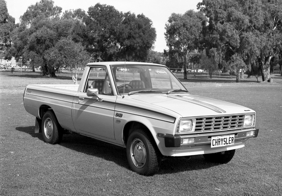 Images of Chrysler-Mitsubishi D-50 Sport AU-spec 1979