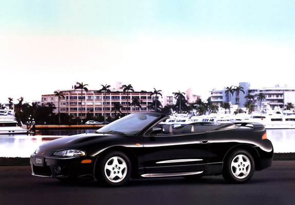 Mitsubishi Eclipse Spyder JP-spec (D38A) 1997–98 photos