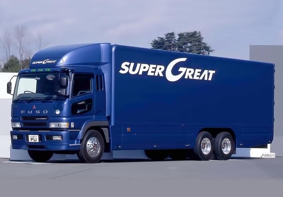 Mitsubishi Fuso Super Great (FU) 1996–2007 wallpapers