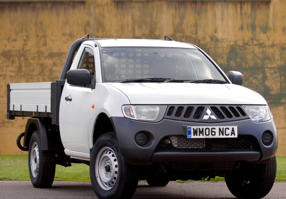 Mitsubishi L200 Tipper UK-spec 2006–10 wallpapers