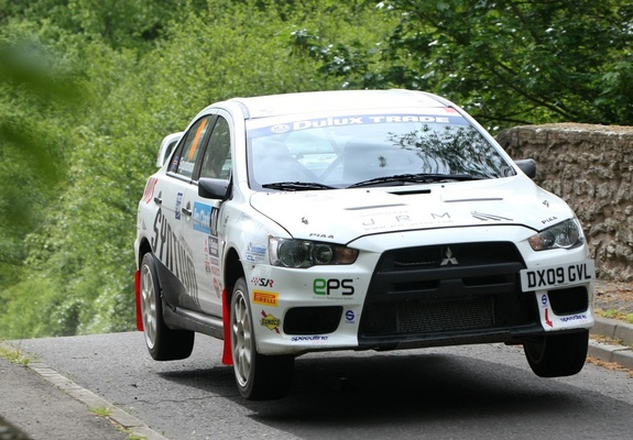 Mitsubishi Lancer Evolution X Race Car 2008 wallpapers