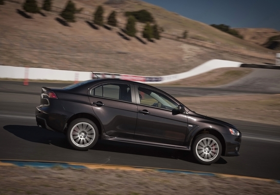 Mitsubishi Lancer Evolution SE US-spec 2009–10 images