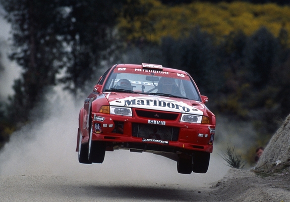 Mitsubishi Lancer RS Evolution VI Gr.A WRC 1999 wallpapers
