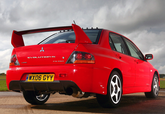 Mitsubishi Lancer Evolution IX FQ-360 2006–07 wallpapers