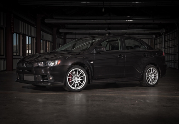 Mitsubishi Lancer Evolution SE US-spec 2009–10 wallpapers