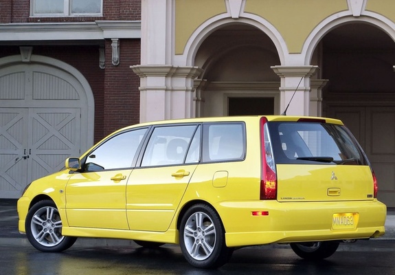 Mitsubishi Lancer Sportback Ralliart 2003–05 wallpapers