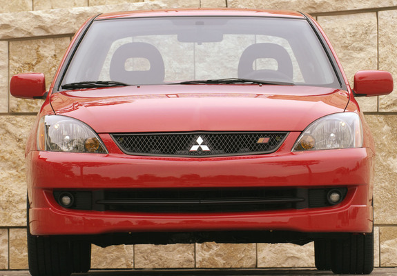 Mitsubishi Lancer Ralliart 2003–05 wallpapers