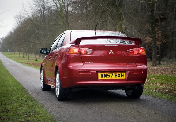 Mitsubishi Lancer UK-spec 2007 images