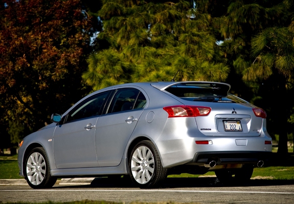 Mitsubishi Lancer Sportback Ralliart US-spec 2009 wallpapers