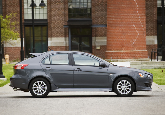 Photos of Mitsubishi Lancer Sportback GTS US-spec 2009