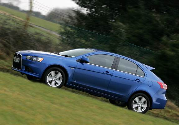 Pictures of Mitsubishi Lancer Sportback UK-spec 2008