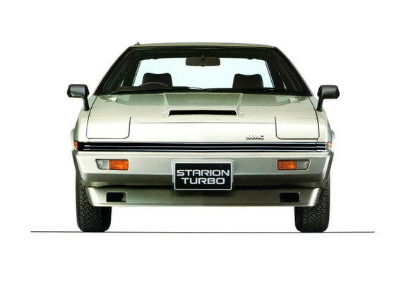 Pictures of Mitsubishi Starion Turbo GSR-I 1982–84