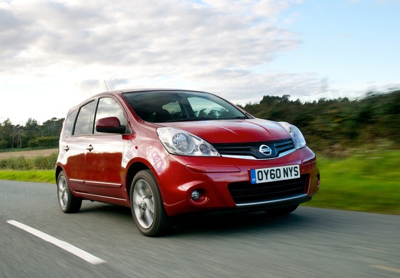 Nissan Note UK-spec (E11) 2009–13 wallpapers