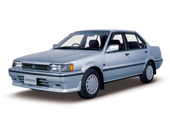 Nissan Pulsar Sedan (N13) 1986–90 wallpapers