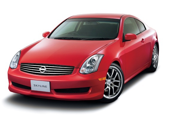 Nissan Skyline Coupe (CV35) 2003–07 wallpapers