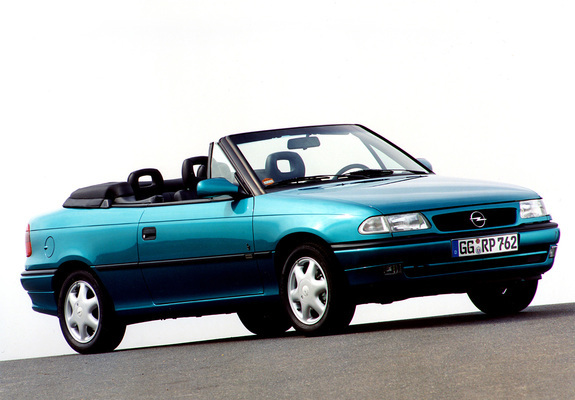 Opel Astra Cabrio (F) 1994–99 wallpapers