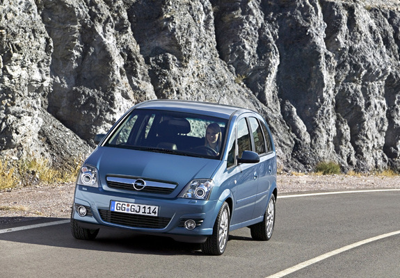 Opel Meriva (A) 2006–10 wallpapers