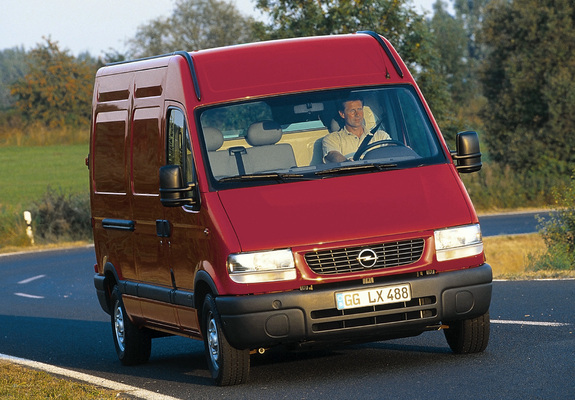 Opel Movano Van 1998–2003 wallpapers