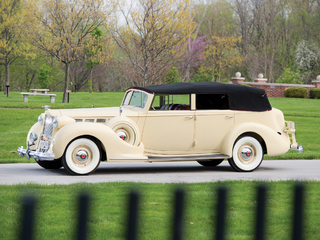 1938 Packard Super Eight Convertible Sedan (1605-1143) 1937–38 images