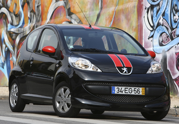 Peugeot 107 RC Line 2007–08 wallpapers