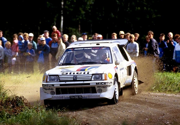 Pictures of Peugeot 205 T16 Rally Car 1984–85