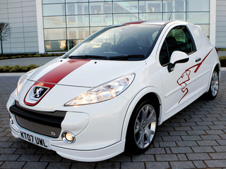 Peugeot 207 Van Sport UK-spec 2007–09 wallpapers