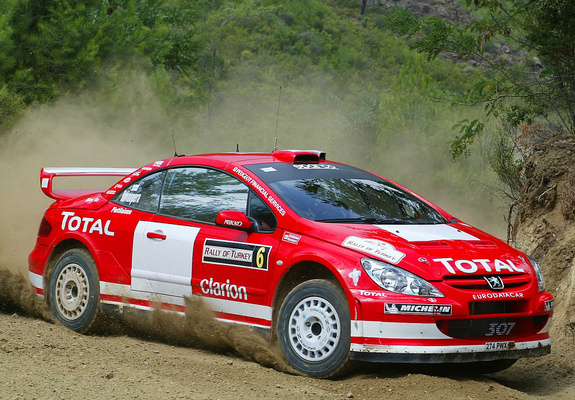 Peugeot 307 WRC 2004–05 wallpapers