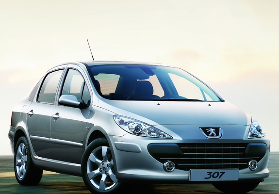 Photos of Peugeot 307 Sedan CN-spec 2007