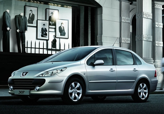 Photos of Peugeot 307 Sedan CN-spec 2007