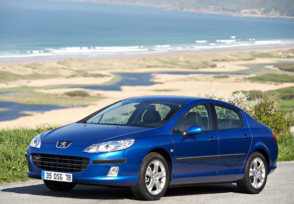 Peugeot 407 Sedan 2004–08 images