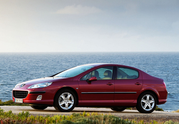 Peugeot 407 Sedan 2004–08 wallpapers