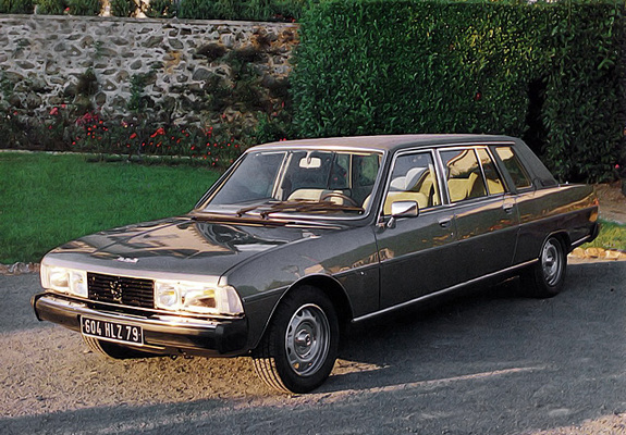 Images of Peugeot 604 Heuliez Limousine 1980