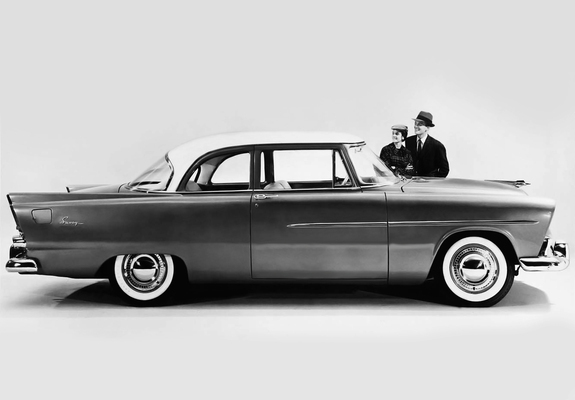 Plymouth Savoy 2-door Club Sedan 1956 wallpapers