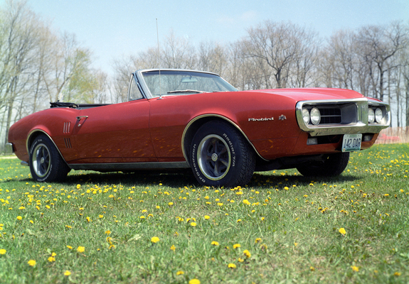 Pontiac Firebird Convertible 1967 images
